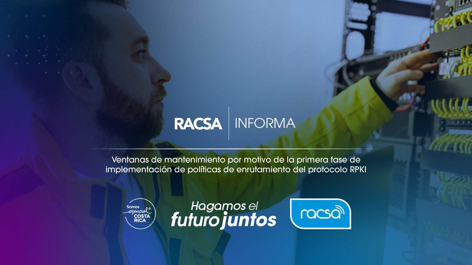 Ventanas de mantenimiento / implementación de políticas de enrutamiento ...