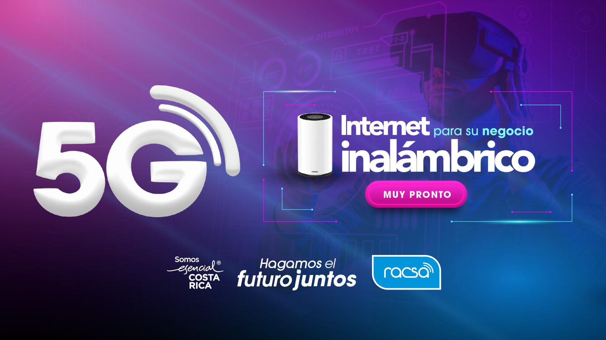 RACSA, precursora de la primera red 5G en el país. - Blog de RACSA