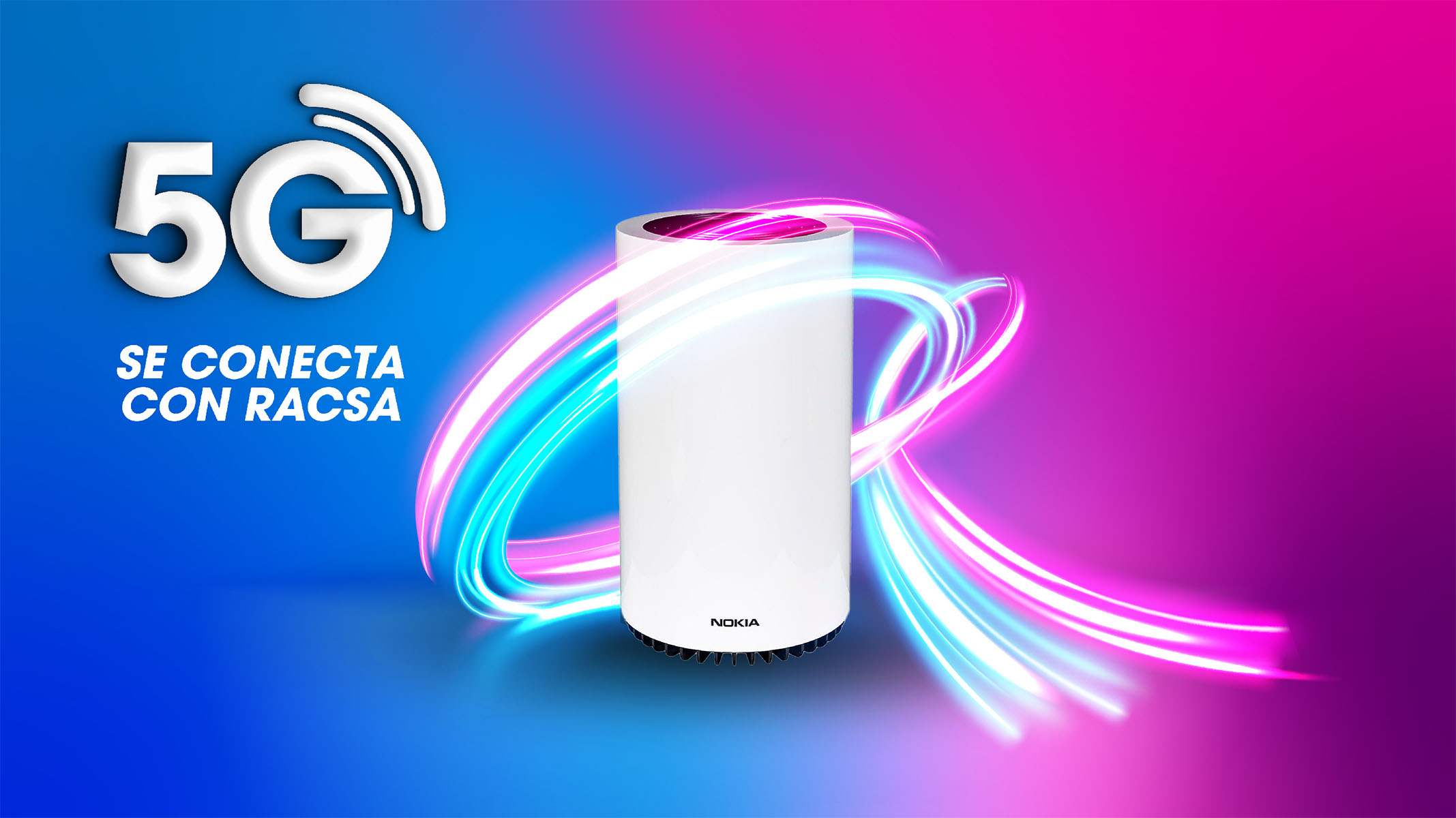 Internet fijo 5G de RACSA para su Hogar o Negocio